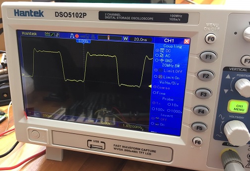 Hantek DSO5102P Digital Oscilloscope | Chris Swan's Weblog